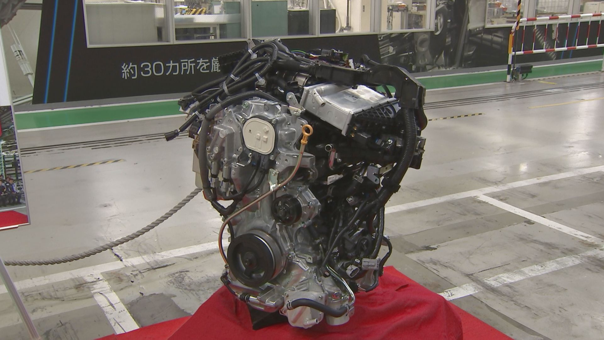 日産自動車 横浜工場でエンジン生産累計4000万基を達成 EVシフトへの対応も加速 | TBS NEWS DIG