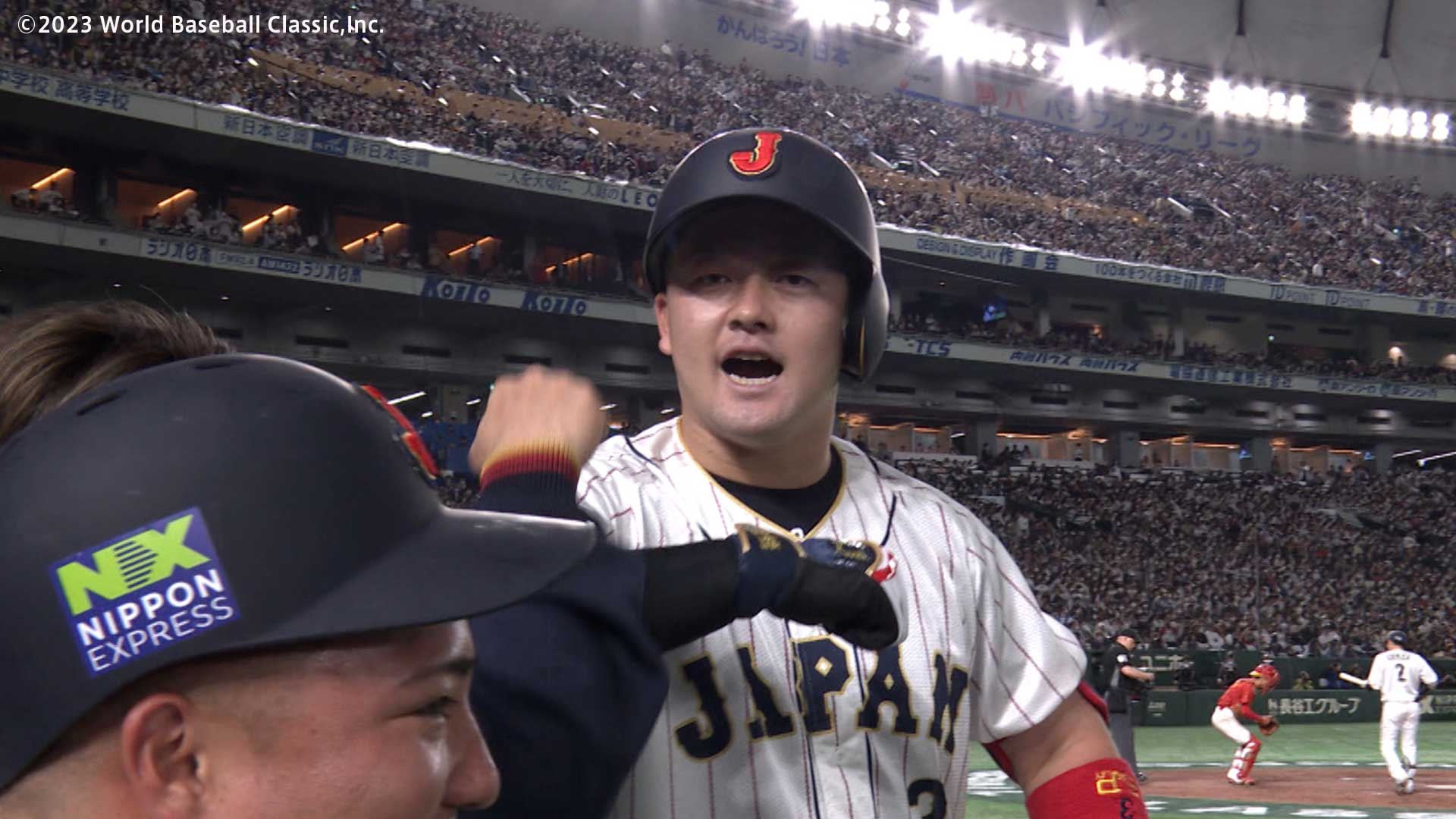 【WBC】牧秀悟が”侍ジャパン1号” ライトスタンドへ豪快ソロ！日本はWBC通算34本目HR | TBS NEWS DIG