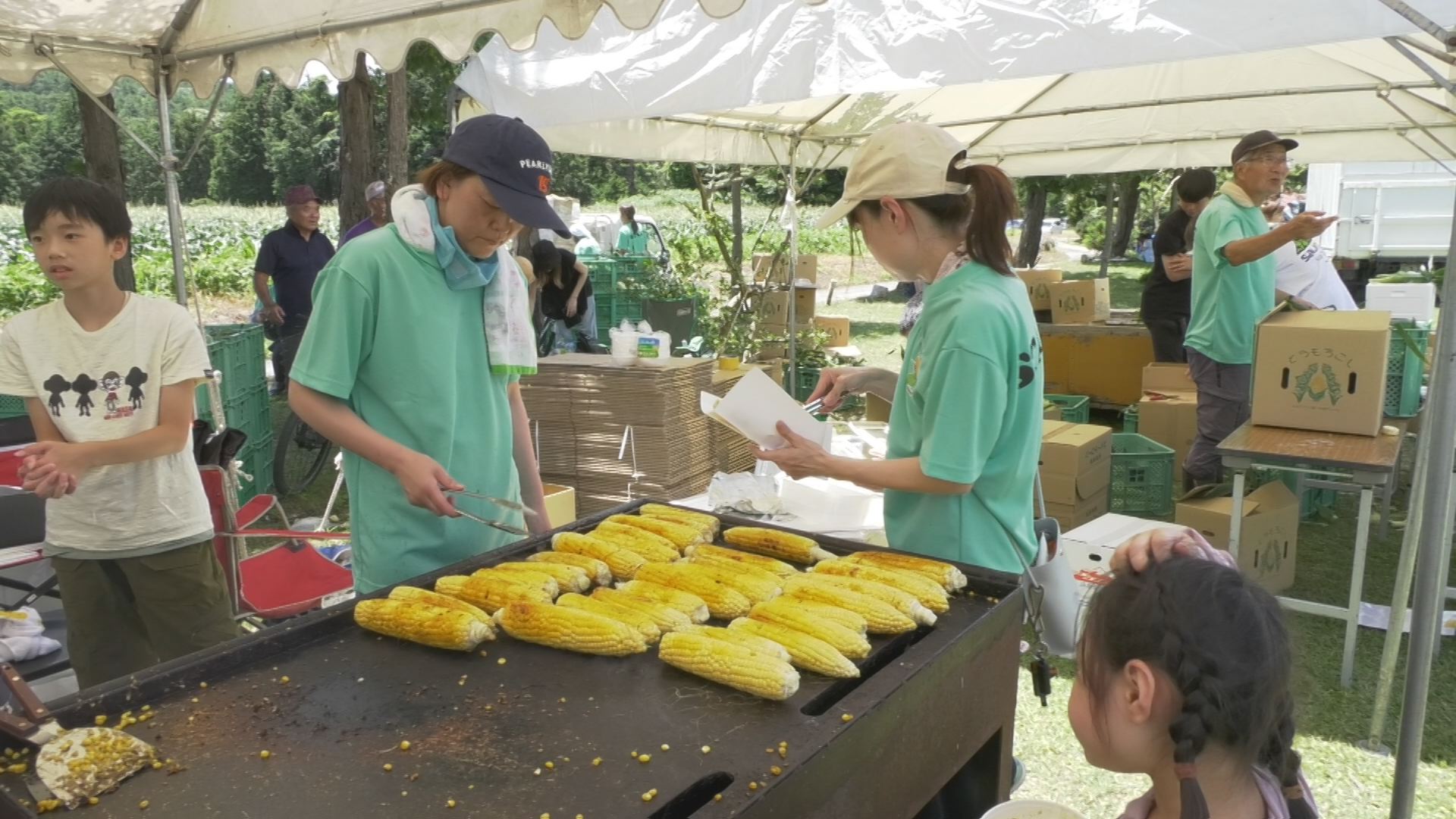 まさにトウモロコシづくし…その名も「とうもろこしフェスタ」 糖度20度の甘～いトウモロコシをPR 鳥取・大山町 | TBS NEWS DIG